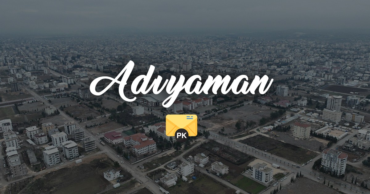 Adıyaman Posta Kodu | Posta Kod Sorgulama