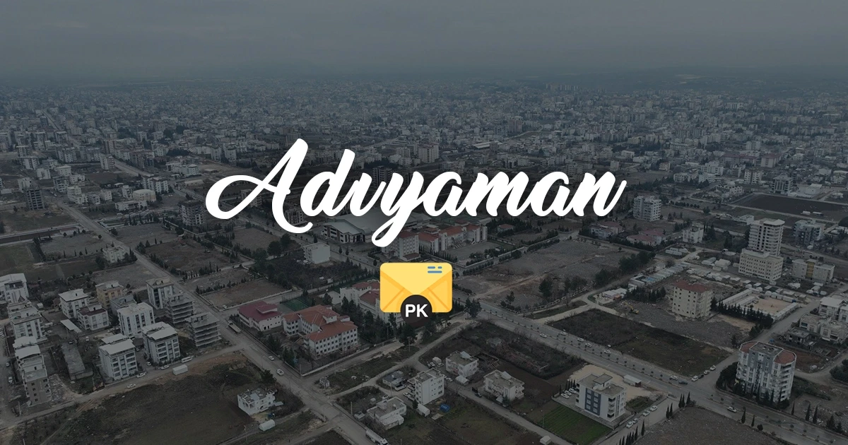 Adıyaman Posta Kodu | Posta Kod Sorgulama